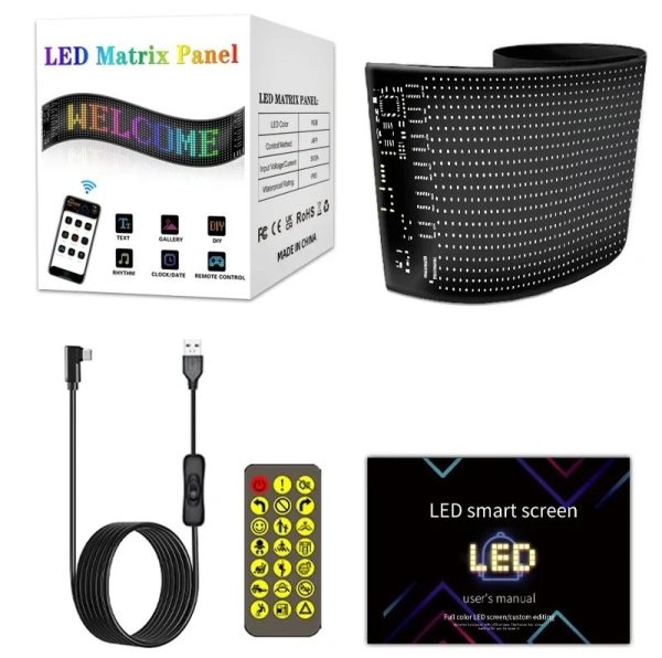 Fleksibilni LED panel za tekst, animacije i reklame - RoyalEshop